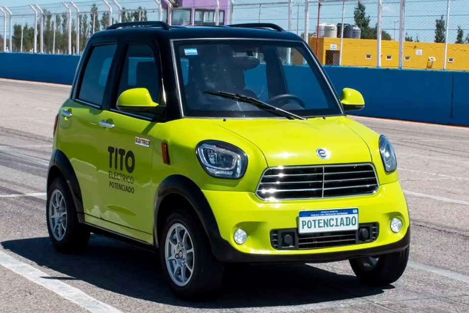 San Luis: Lanzan una nueva versión del auto eléctrico "Tito"