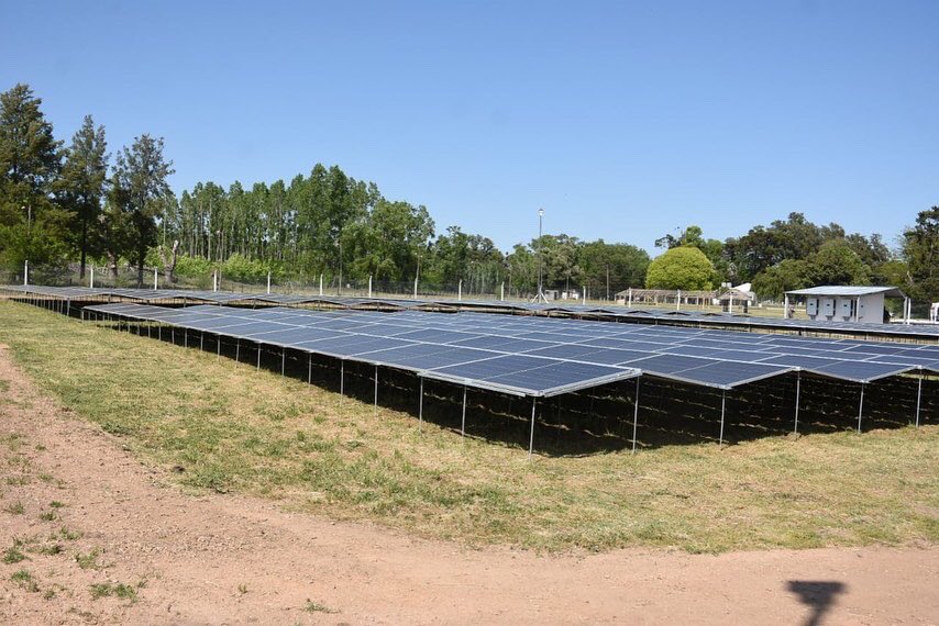 Inauguran un Parque Solar en la ciudad bonaerense de Saladillo