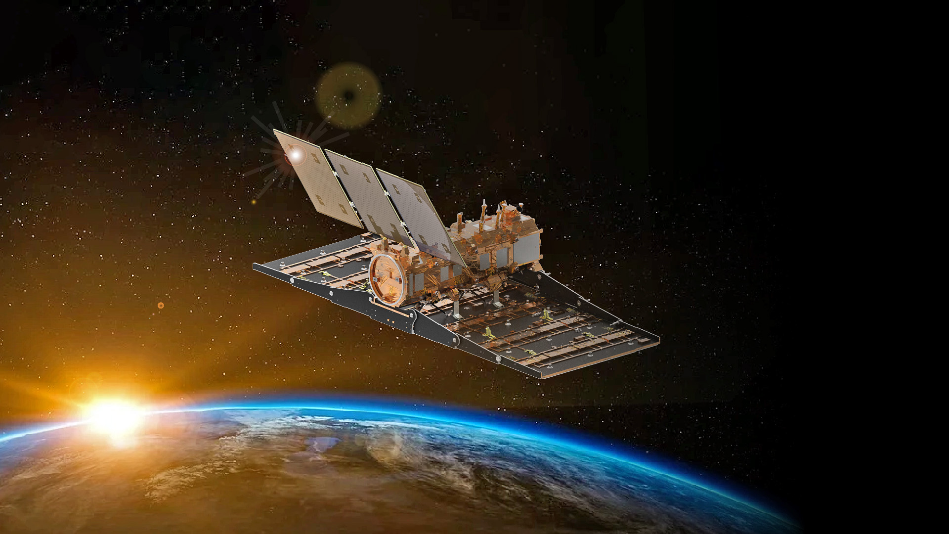 El satélite argentino Saocom 1B detecta fugas de agua potable en cinco ...